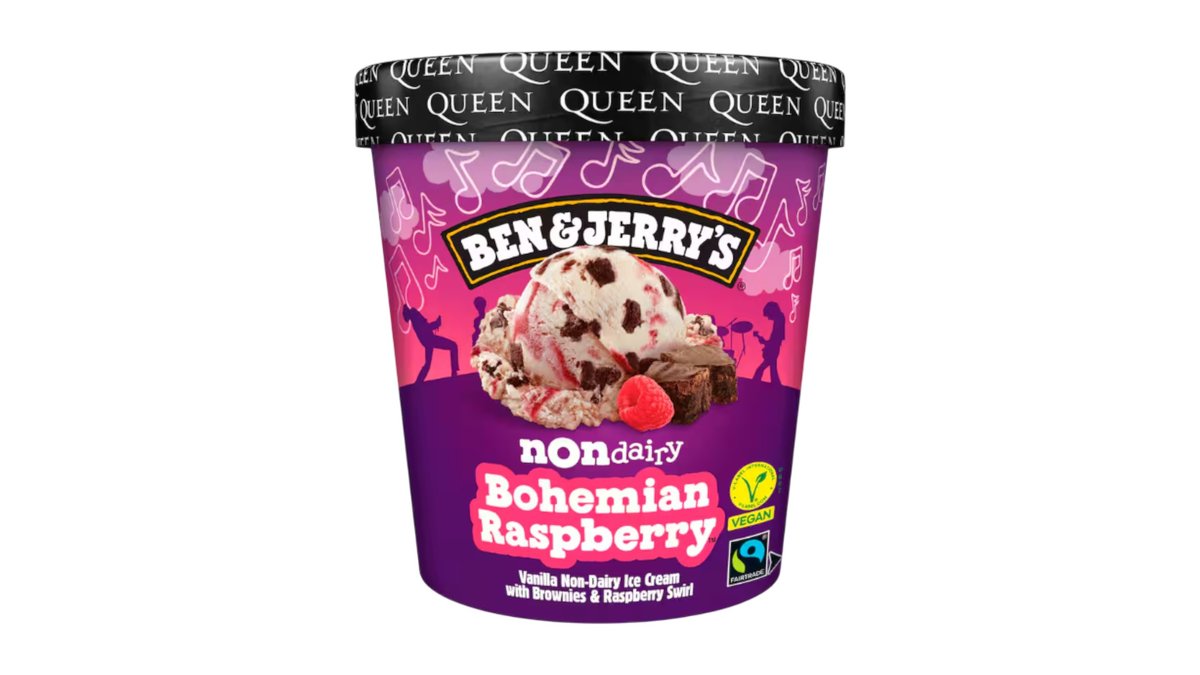️ Ben & Jerry's Bohemian Raspberry Eiscreme vegan, 465 ml | Wolt Market ...