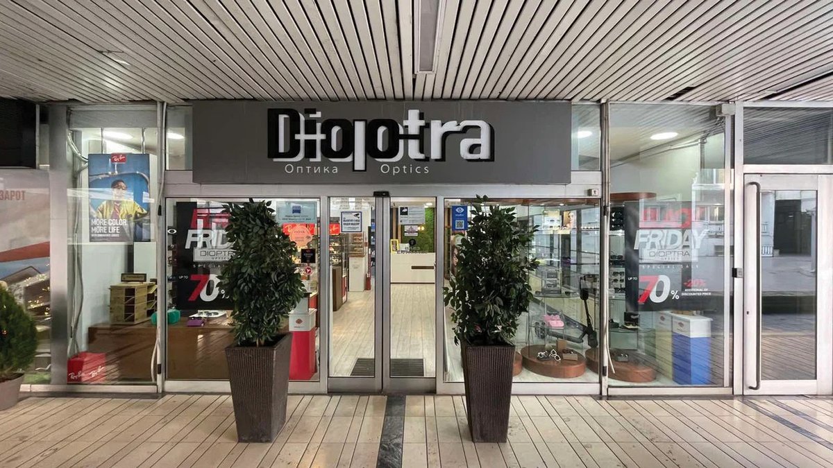 Dioptra Optics - GTC | Wolt | Delivery | Skopje