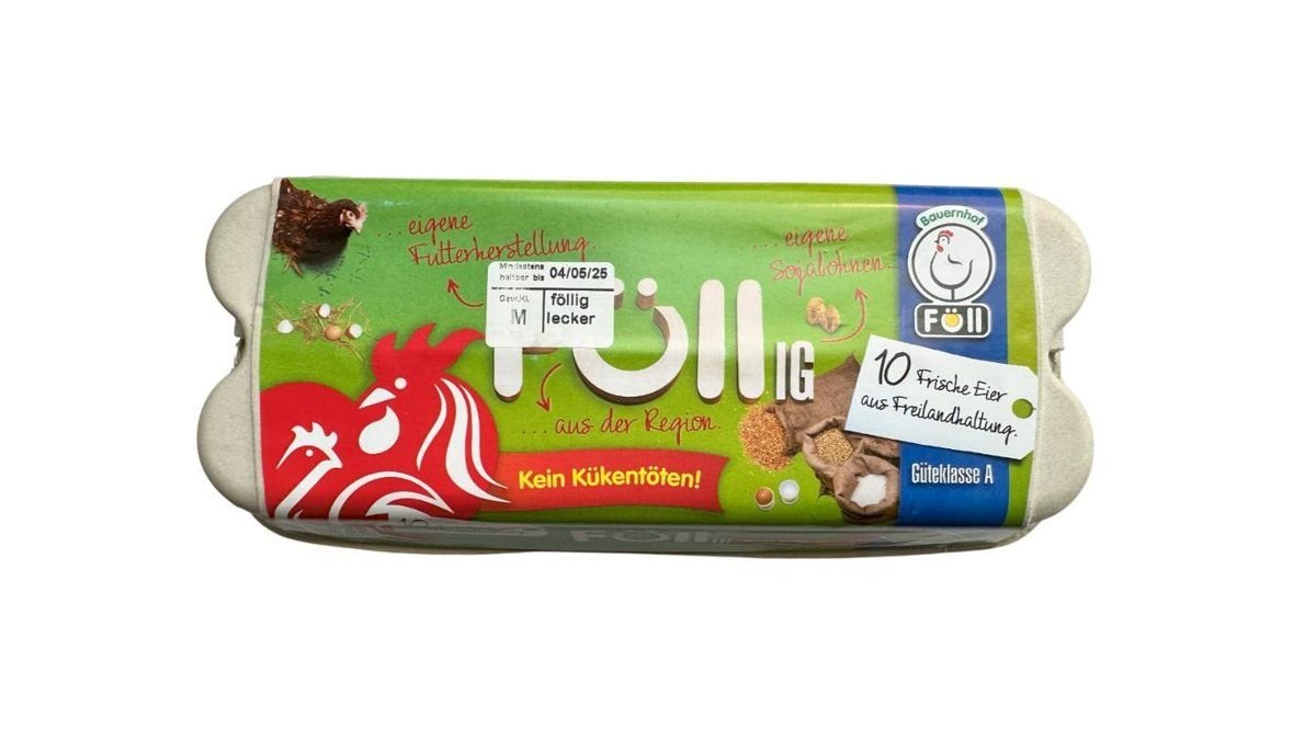 Geflügelhof Föll Eier aus Freilandhaltung, 10 Stück | REWE Michael Roth ...