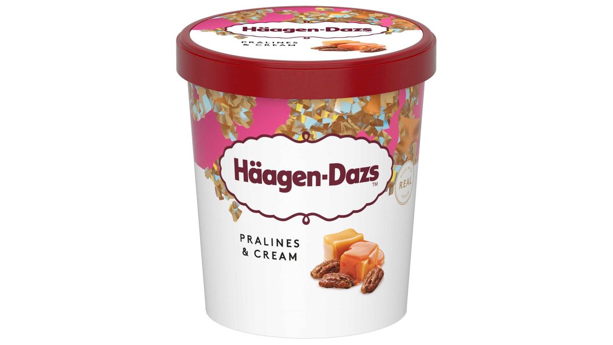 Inghetata Haagen Dazs Nuci Pecan Caramelizate 460 ML | Carrefour ...