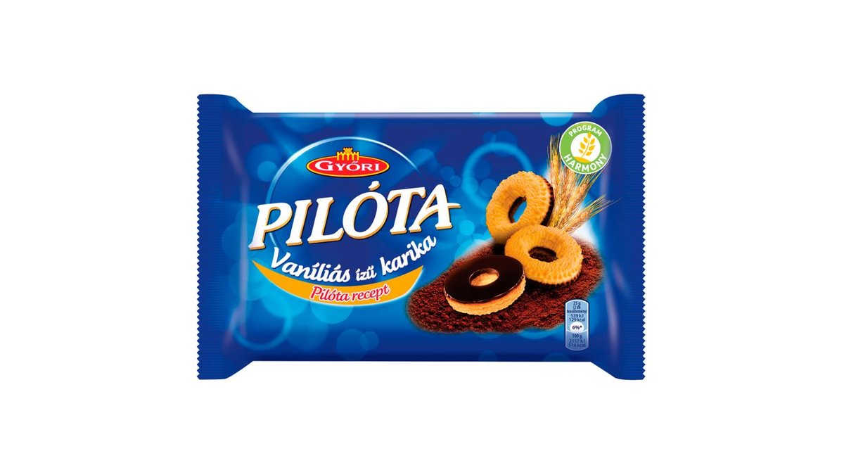 Győri Pilóta vaníliás ízű karika, 150 g | Wolt Market Győr | Wolt