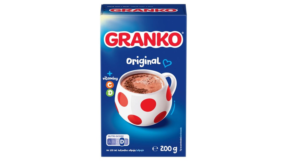 GRANKO Original instantní kakaový nápoj s vitamíny C a D 200g | PENNY ...