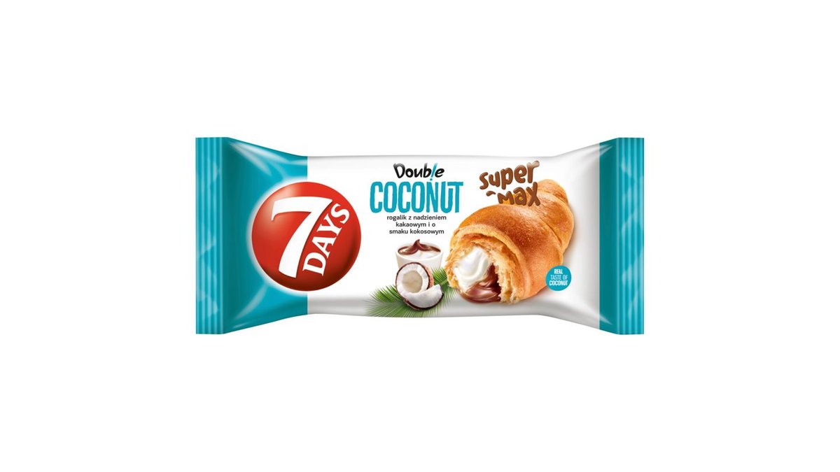 7Days Double Super Max rogalik z ciasta francuskiego z nadzieniem ...