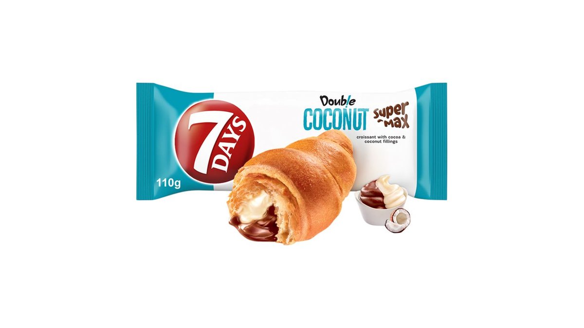 7Days Double Super Max rogalik z ciasta francuskiego z nadzieniem ...