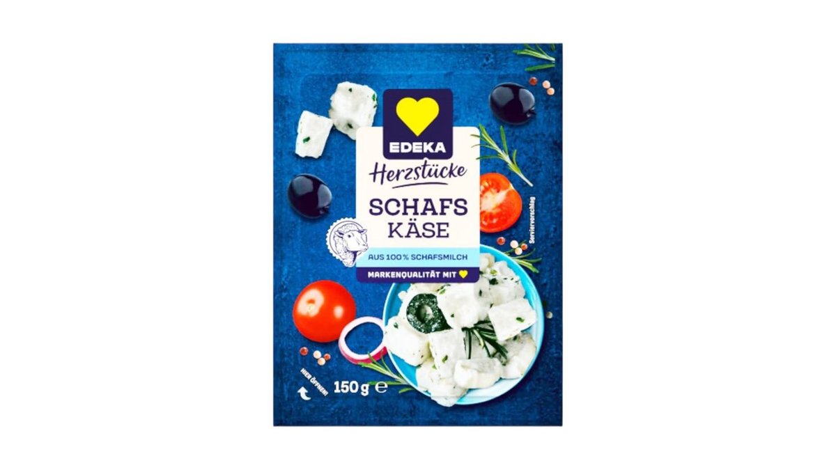 EDEKA Herzstücke Schafskäse 48%, 150 g | EDEKA im Hochfeld | Wolt