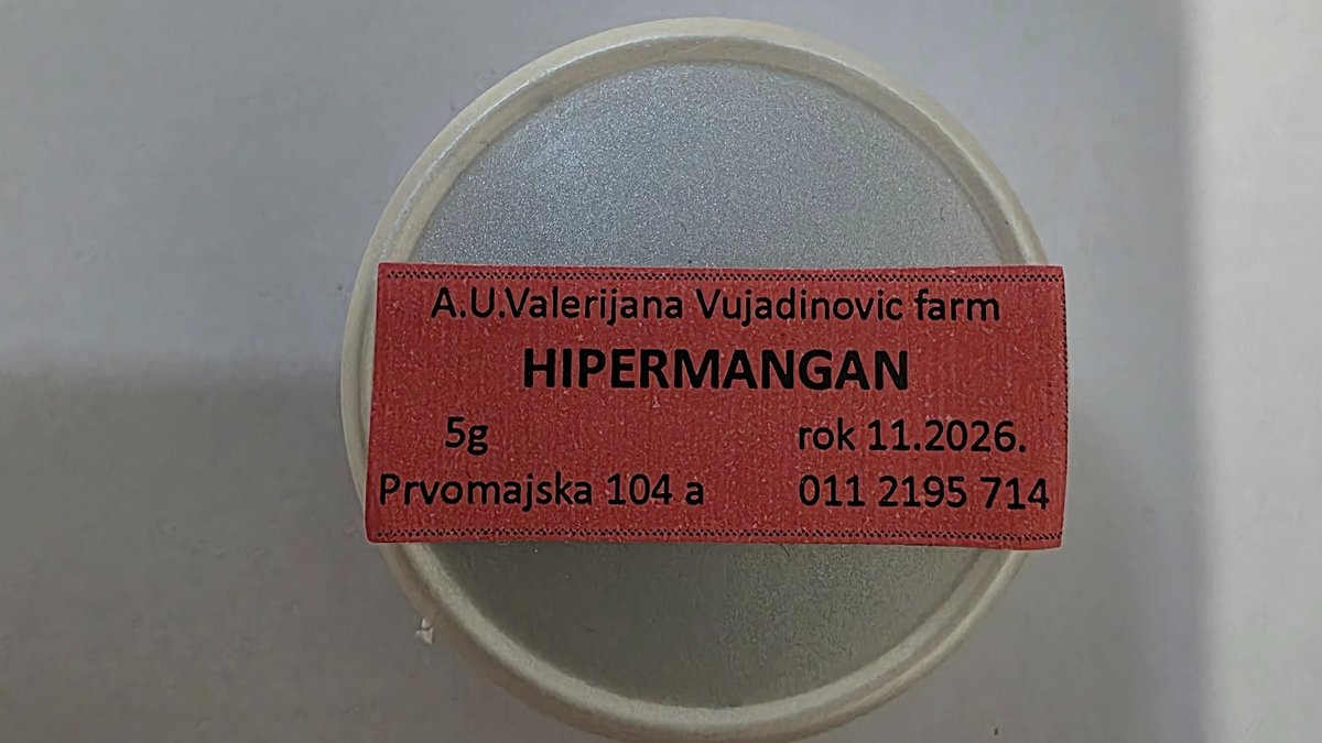 Hipermangan 5g | Apoteka Valerijana Vračar | Wolt