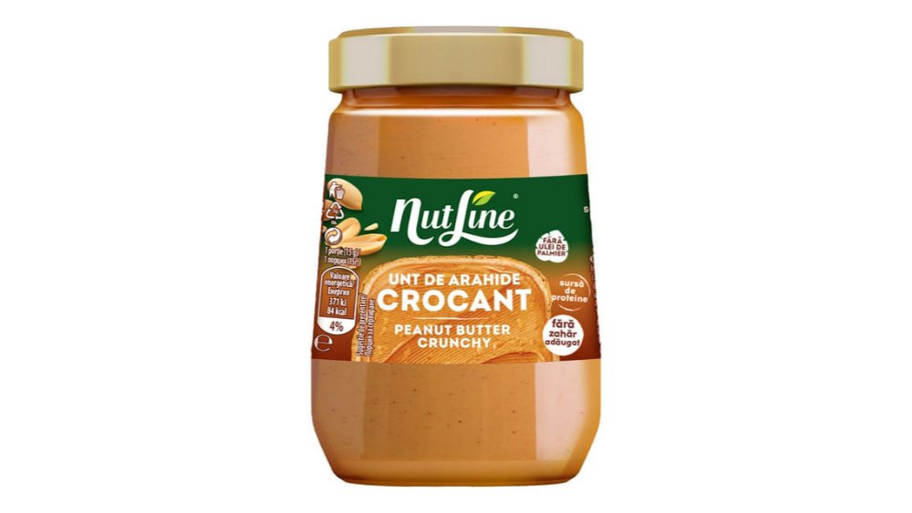 Unt de arahide crocant Nutline, 340 g | Auchan - Timisoara | Wolt