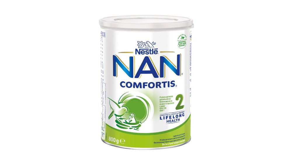 Formula de lapte Nestle NAN Comfortis 2, 6+ luni, 800g | Auchan Hypermarket Timisoara Demetriade ...