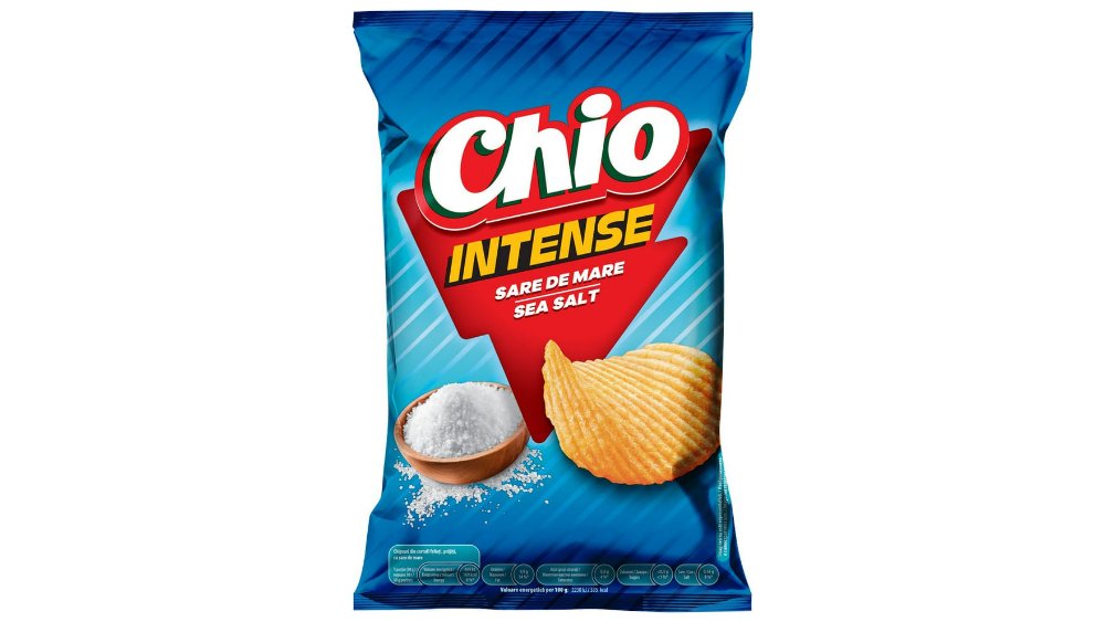 Chipsuri cu sare de mare Chio Intense, 120 g | Auchan - Timisoara | Wolt