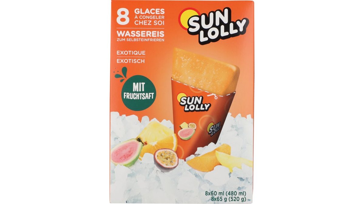 Frys selv-is m. exotic, Sun Lolly | Wolt Market Kbh Laplandsgade | Wolt