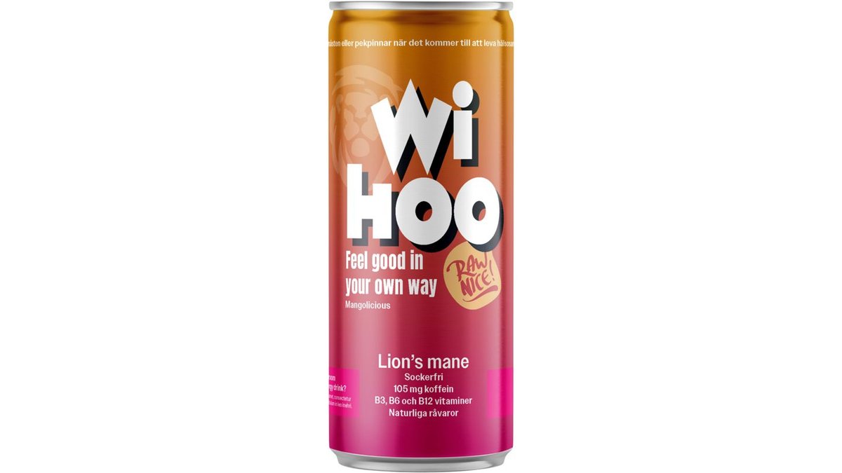 Energidryck Mango 330ml - Wi Hoo | ICA Kvantum Signalen | Wolt