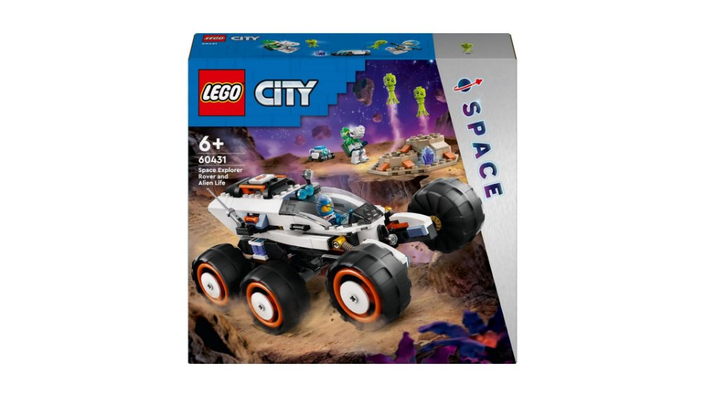 LEGO City - Rover de explorare spatiala si viata extraterestra 60431 ...