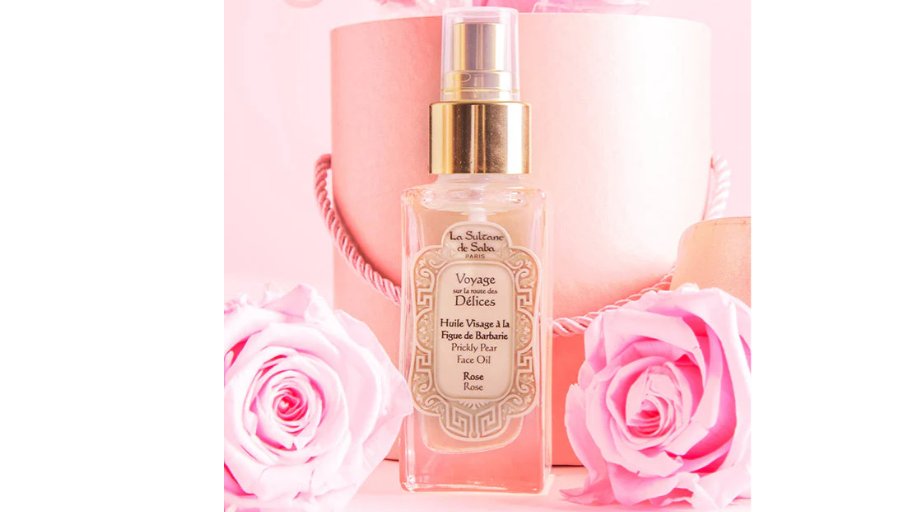 La Sultane de Saba Prickly Pear Face Oil - Rose Fragrance Olej z fíků Opuncie s růží 50 ml ...