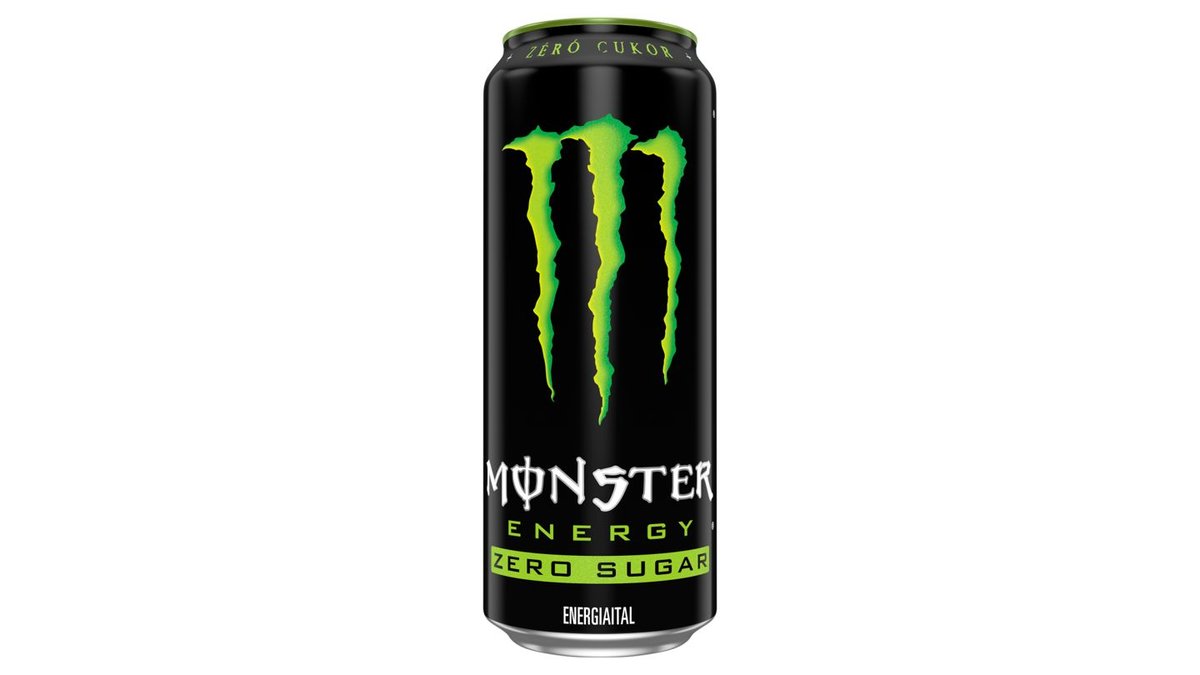 Monster Energy Zero Sugar szénsavas energiaital koffeinnel 500 ml ...