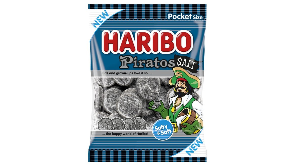 HARIBO Piratos Salt karkkipussi 70g | Wolt Market Kamppi | Wolt