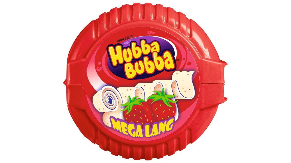 Wrigley's Hubba Bubba Kaugummi Strawberry, 56 g | Kiosk 32 | Wolt