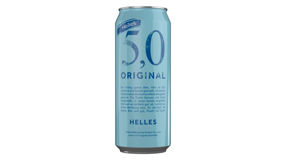 Oettinger Original Helles Bier 5%, 500 ml | EDEKA Pfersee | Wolt