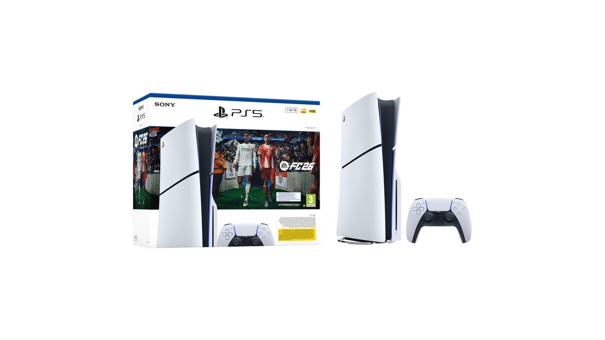 Consola PlayStation 5 (PS5) Slim, 1TB SSD, E-Chassis, EA Sports FC 26 ...