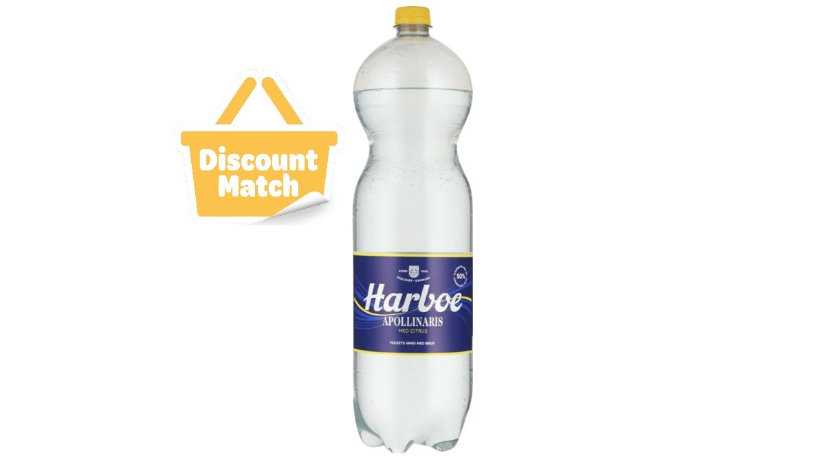 Danskvand m. citrus 2 L, Harboe Apollinaris | Wolt Market Kbh ...