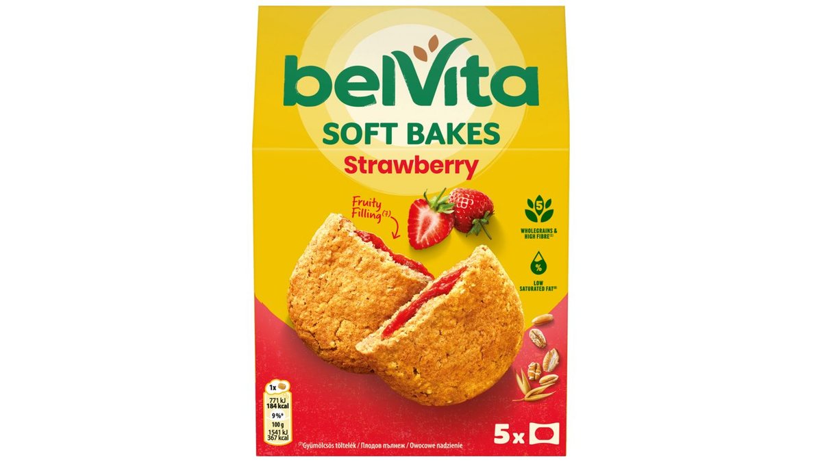 Belvita gabonás keksz epres töltelékkel 250 g | INTERSPAR | Tatabánya ...
