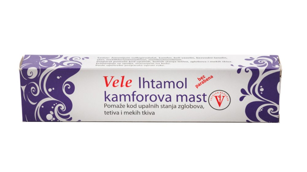 Vele Ihtamol Kamfor mast 50g 🧴💚 – Prirodna podrška za upale, bol i ...
