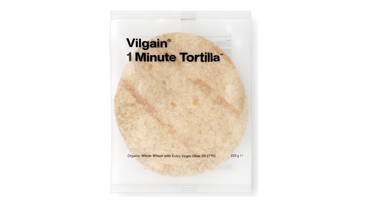 Vilgain bio tortilla lap (3 x 75 g), 225 g | Wolt Market Buda | Wolt