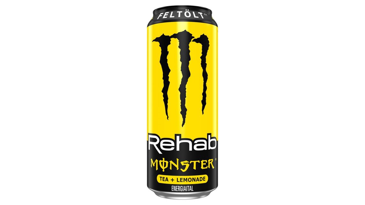 Monster Rehab Tea + Lemonade szénsavmentes hipotóniás energiaital 500 ...