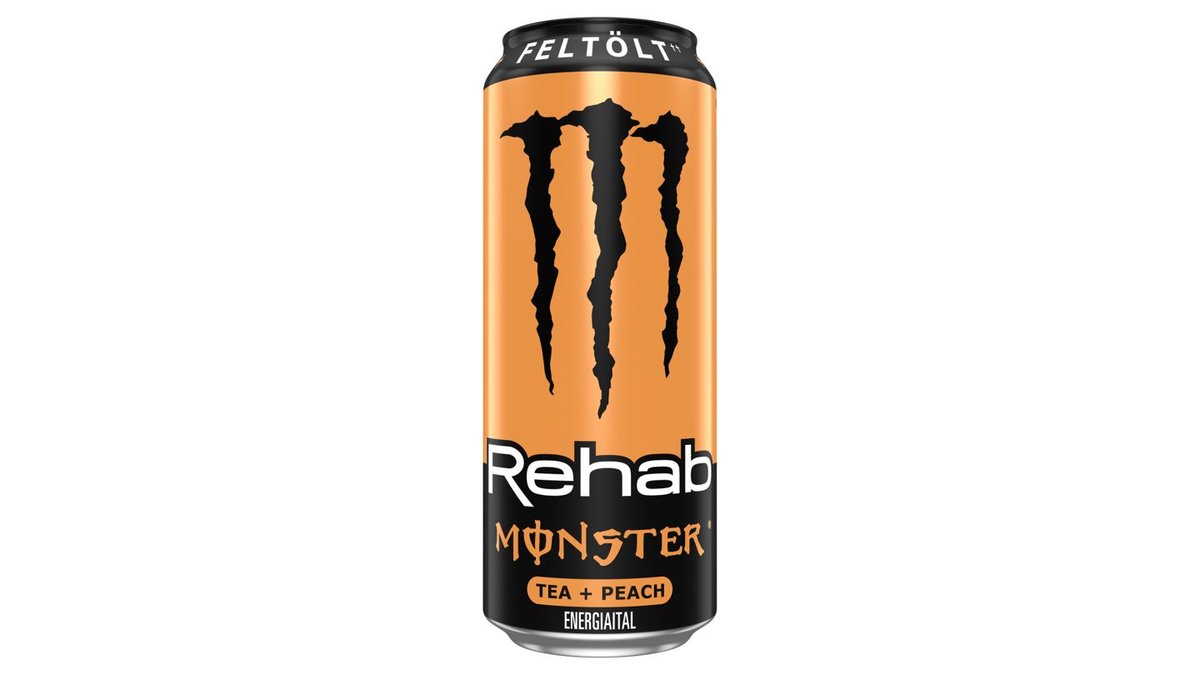 Monster Rehab Tea + Peach energiaital 500 ml | Manna ABC 0-24 - Kiss ...