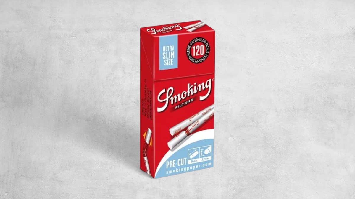 Smoking Filter Stick Ultra Slim 120 Stk | J-Ware Tobacco | Wolt