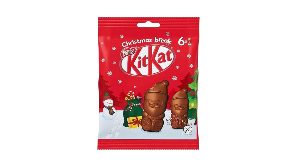 KITKAT – Santa Xmas Break Milk Chocolate 66g 722578 | Sklavenitis Kato Paphos | Wolt