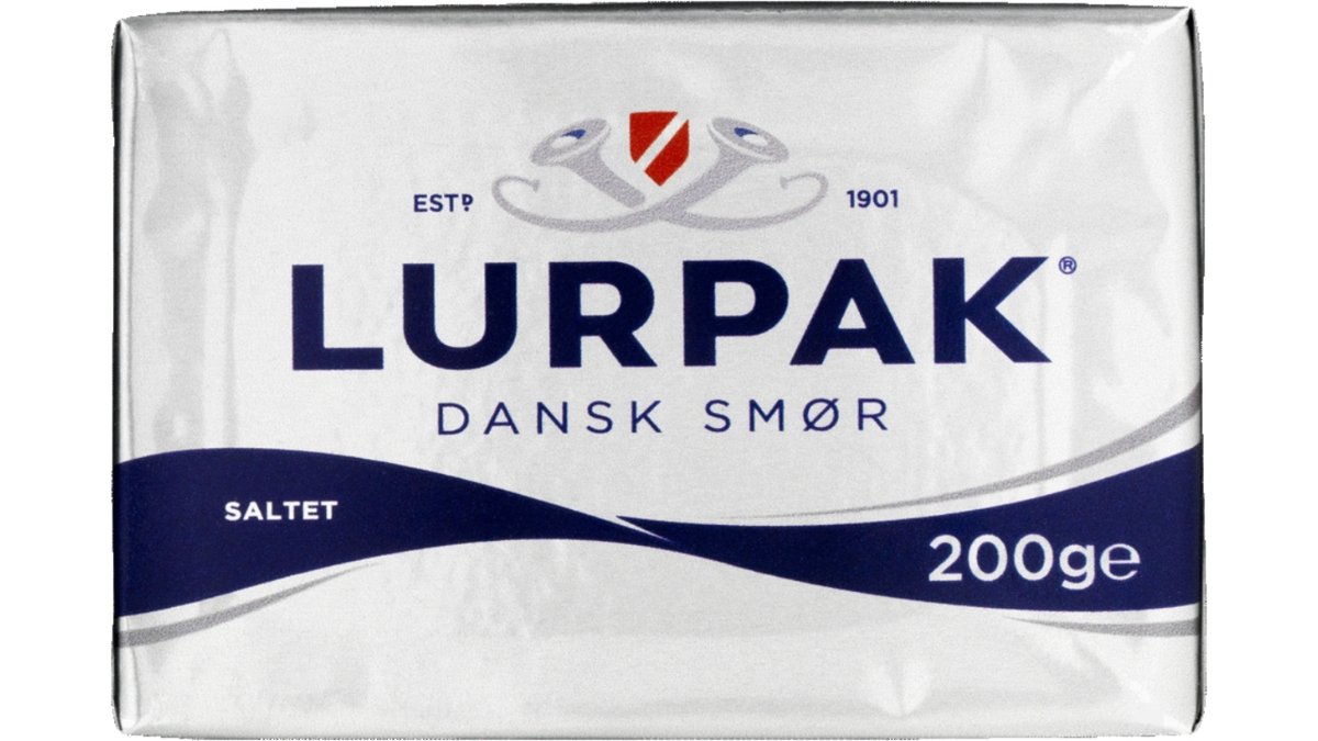 LURPAK SMØR SALTET 200 G | SPAR Frederiksberg Allé | Wolt