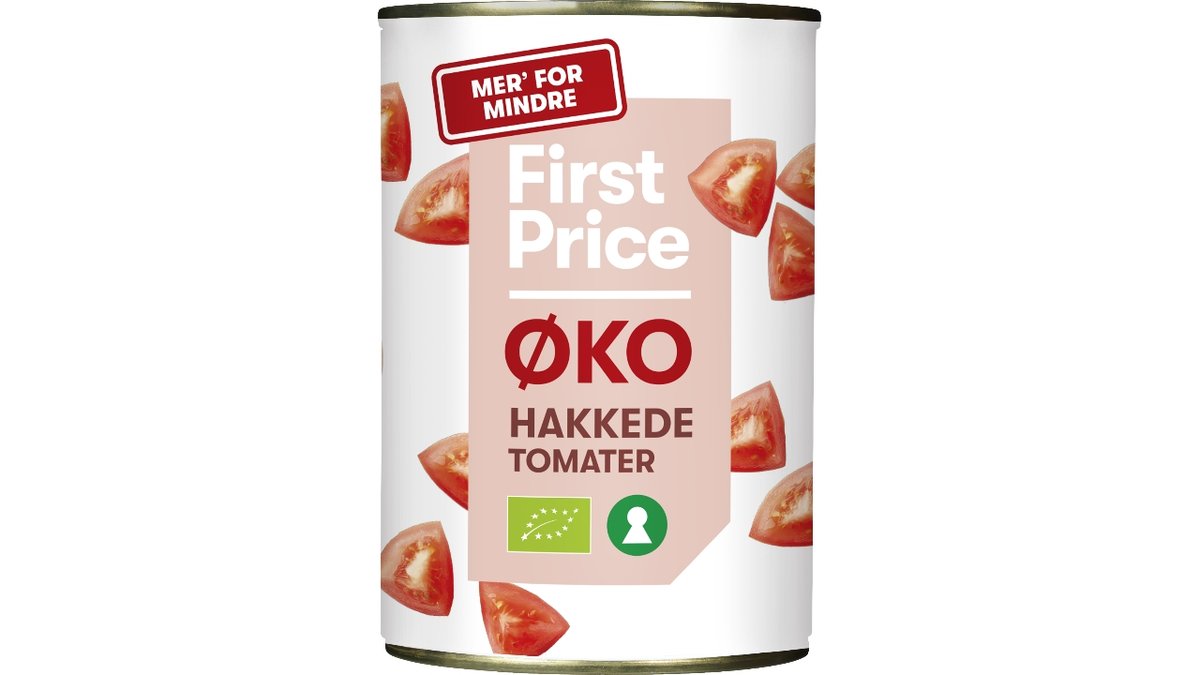 FIRST PRICE HAKKEDE TOMAT ØKO | SPAR Frederiksberg Allé | Wolt
