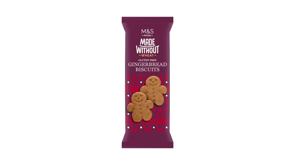 M&S Food Made Without Wheat Gluten Free Gingerbread Biscuits 150g | M&S ...