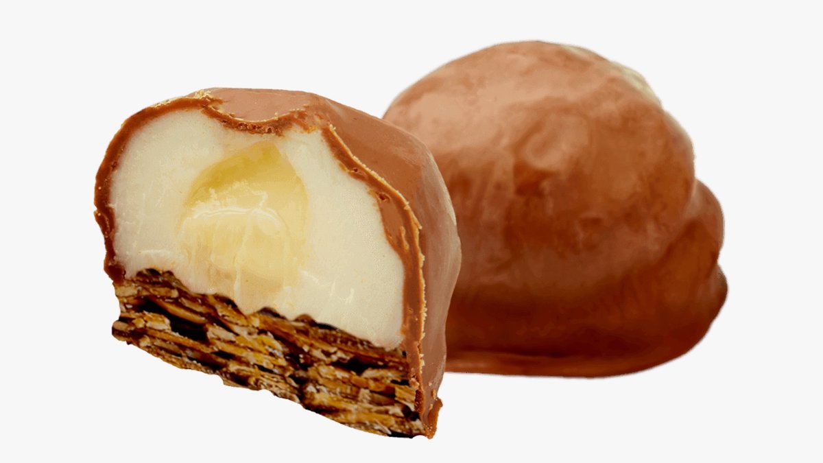 Florentine cu piure din banană și înveliș cu ciocolată cu lapte | GLYKO ...