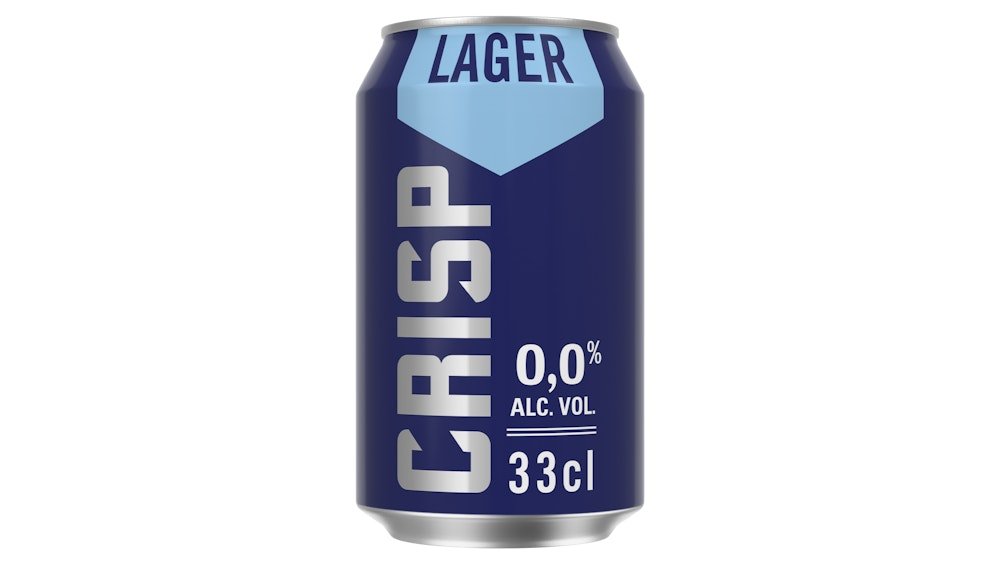 Crisp 0% Vaalea Lager 0,33l | K-Market Kallio | Wolt