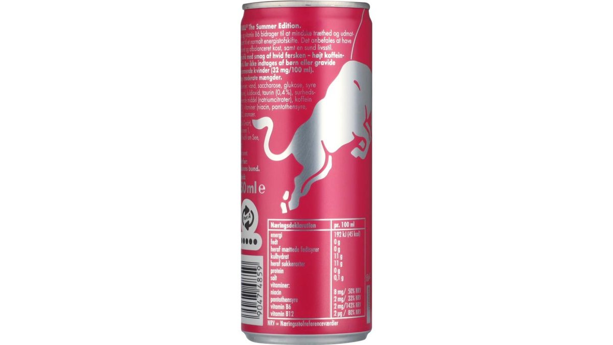 Energidrik m. hvid ferskensmag, Red Bull | Wolt Market Aalborg ...