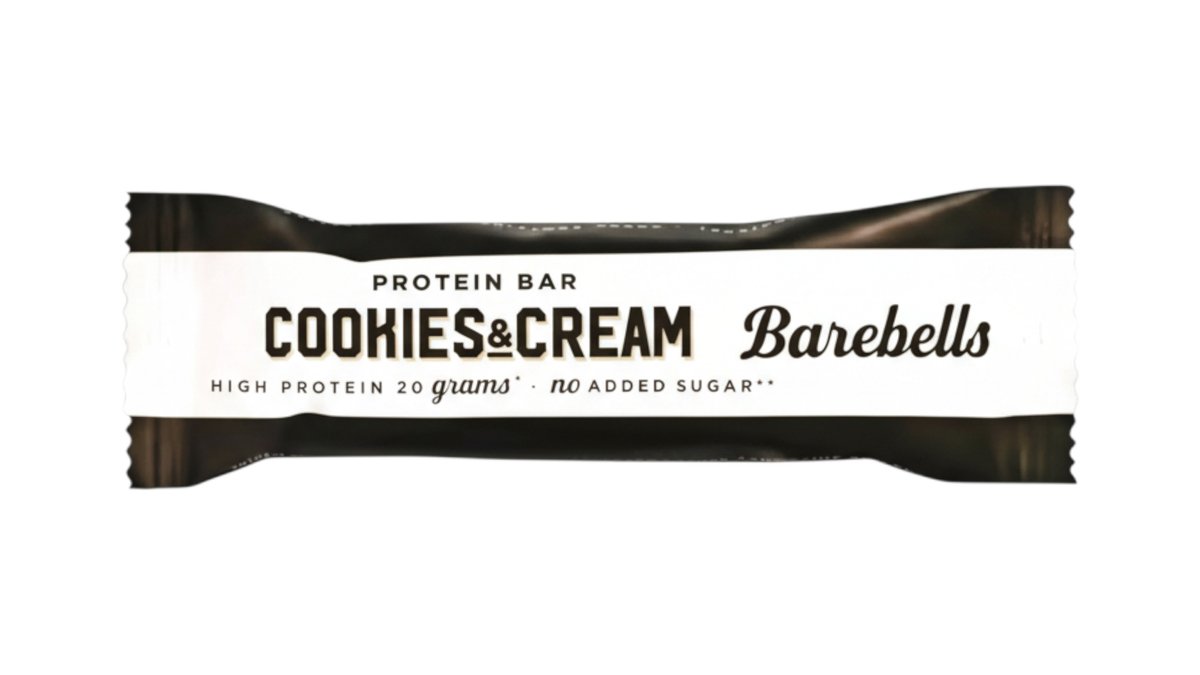 Barebells Protein Bar Cookies & Cream, 55 g | Nah & Gut Bülow | Wolt