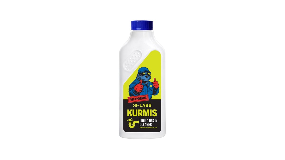 Kurmis skystas kanalizacijos vamzdžių valiklis, 500 ml | Wolt Market ...