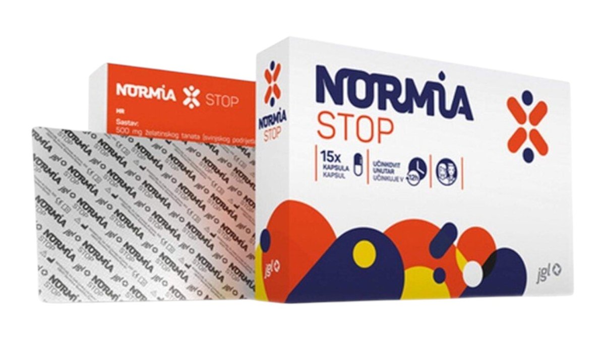Stop kapsule, Normia (15 kapsul) | Lekarna Zupančičeva Jama | Wolt