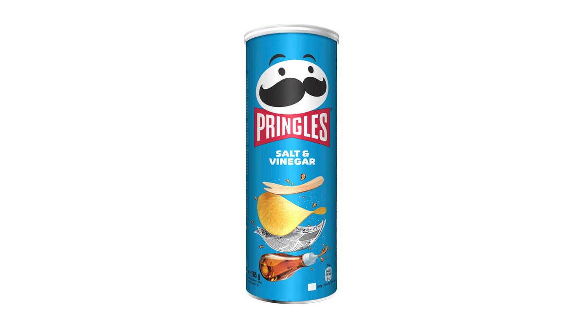 Chipsuri cu sare si otet Pringles,165 g | Auchan - Iasi | Wolt