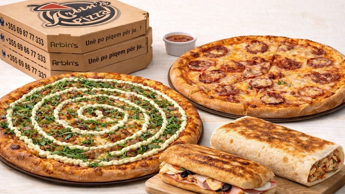 Arbin’s Pizza | Wolt | Delivery | Tirana