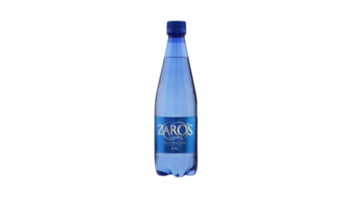 ZAROS Sparkling Natural Mineral Water 500ml 695369 | Sklavenitis Kato ...