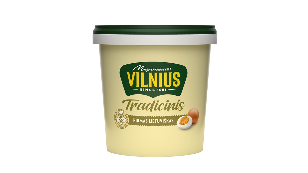 PIRMAS LIETUVIŠKAS majonezas VILNIUS, 1000 ml | Rimi Hyper (Mandarinas ...