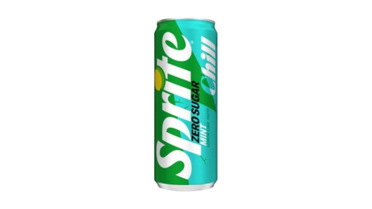 Napój gazowany Sprite Chill Zero o smaku cytrynowo-limonkowo-miętowym ...