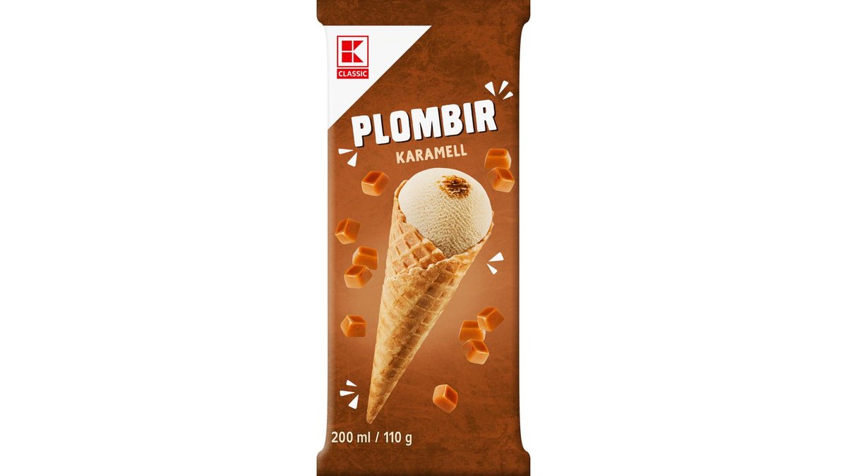 K-Classic Zmrzlina Plombir karamel 200 ml | Kaufland Hloubětín | Wolt