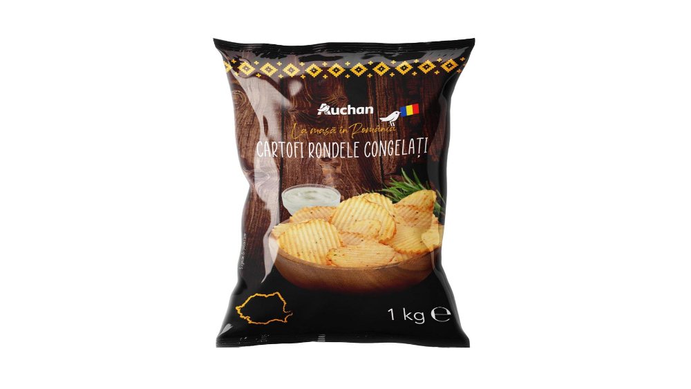 Cartofi rondele congelati Auchan La Masa in Romania, 1 kg | Auchan ...