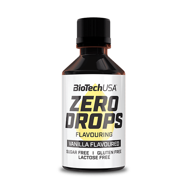 Zero Drops ízesítőcsepp - 50 ml vanília | BioTechUSA | Duna Pláza | Wolt