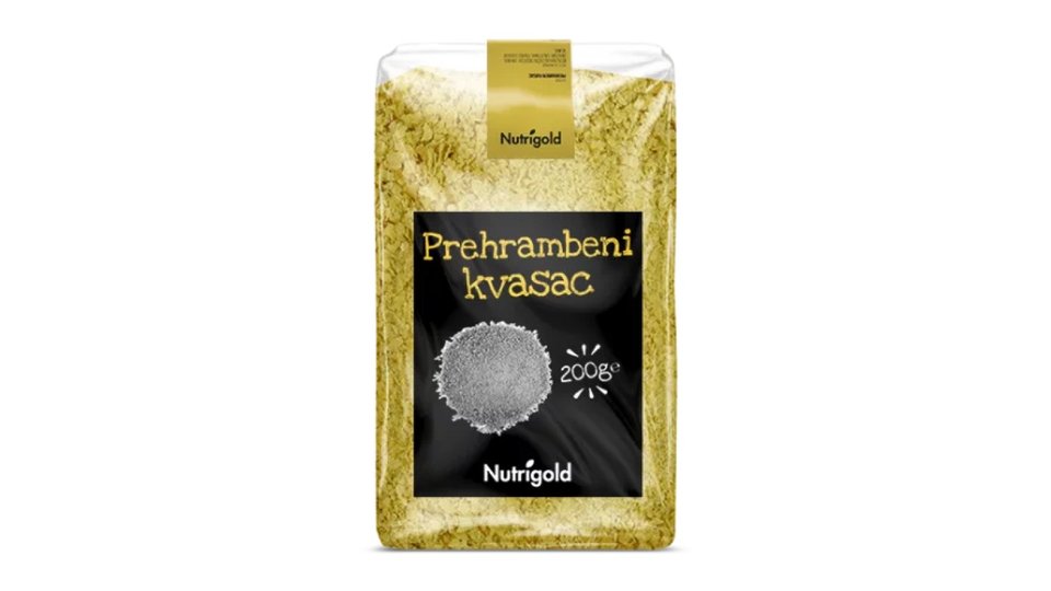 Prehrambeni kvasac - 200g Nutrigold | Tvornica zdrave hrane - Bundek | Wolt