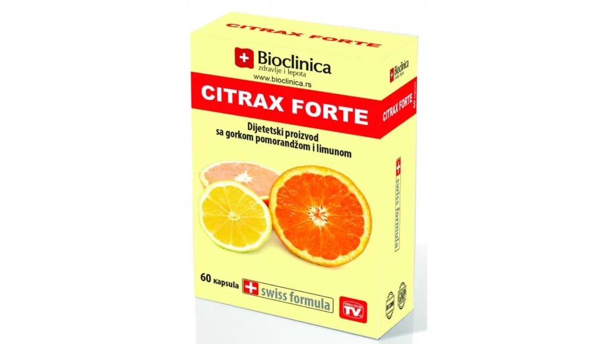 Citrax forte kapsule a60 | Apoteka Galen Pharm - Maxim | Wolt