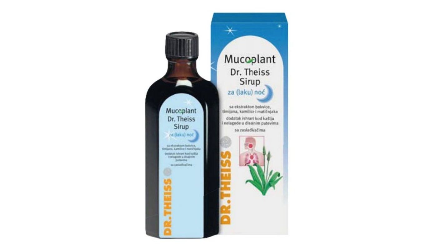Mucoplant sirup za laku noć 100 ml | Apoteka Valerijana Vračar | Wolt